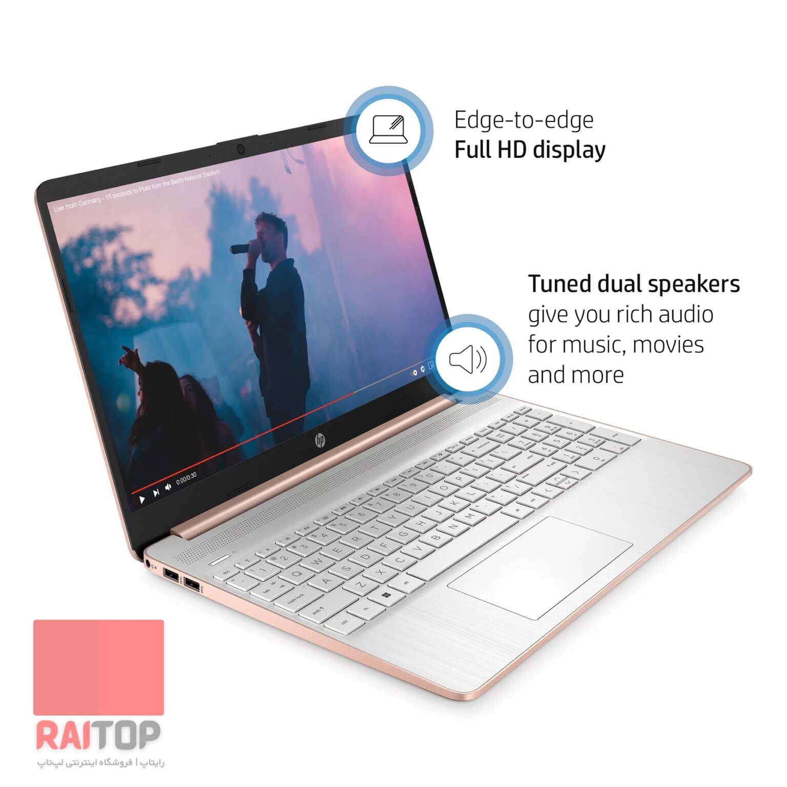 مشخصات، قیمت و خرید لپ تاپ 15 اینچی HP مدل 15-ef2130wm - رایتاپ